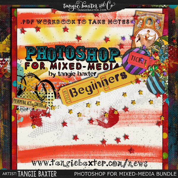 Photoshop for Mixed-Media {Bundle} – Tangie Baxter & CO